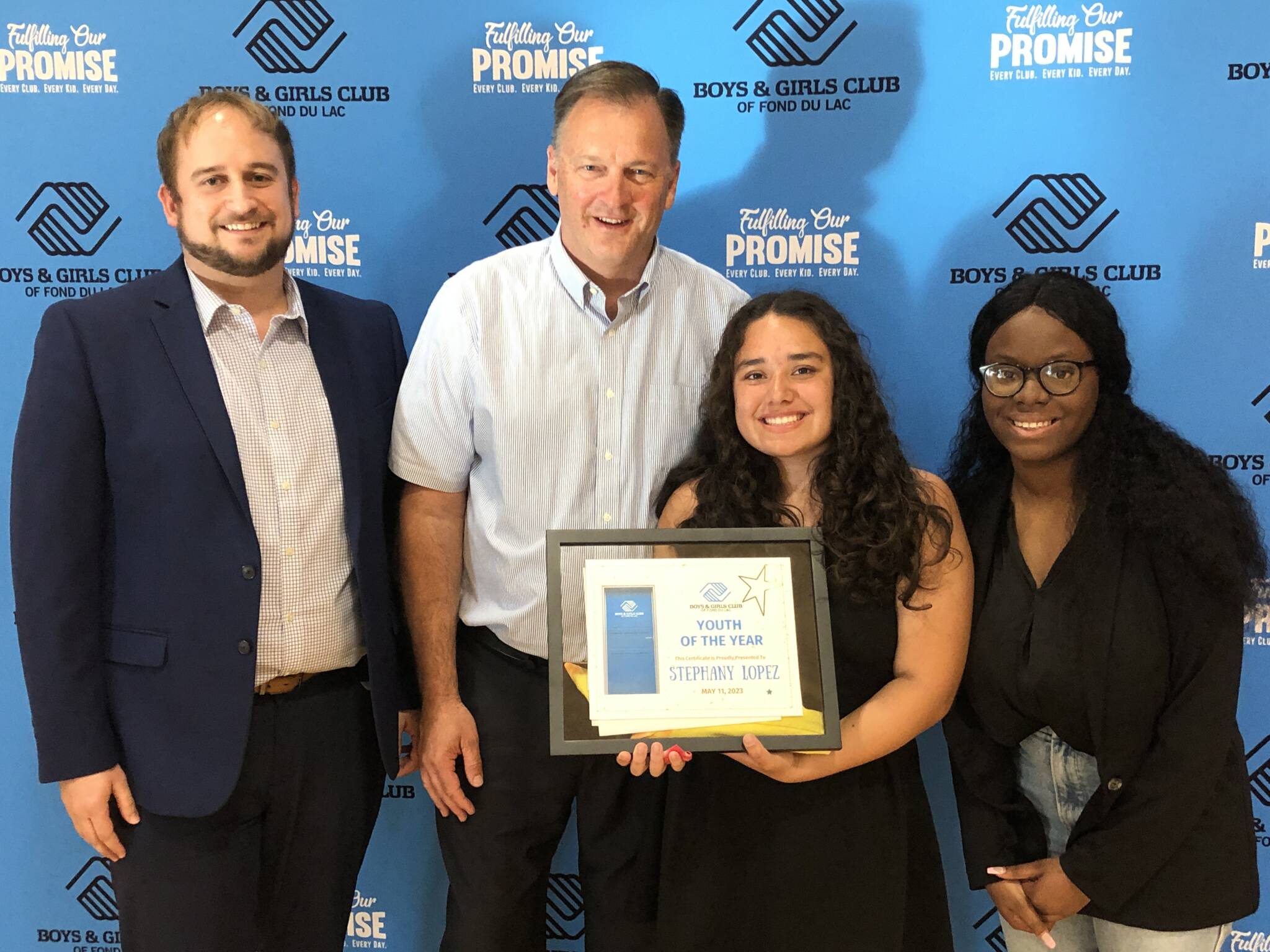 Stephany Lopez named Youth of the Year