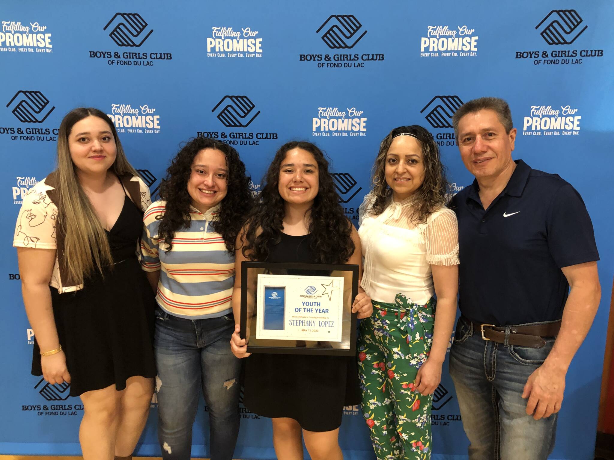 Stephany Lopez named Youth of the Year